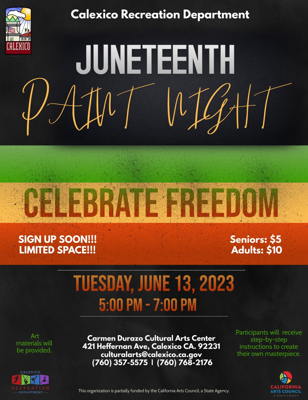 Juneteenth Paint Night – KYMA Events