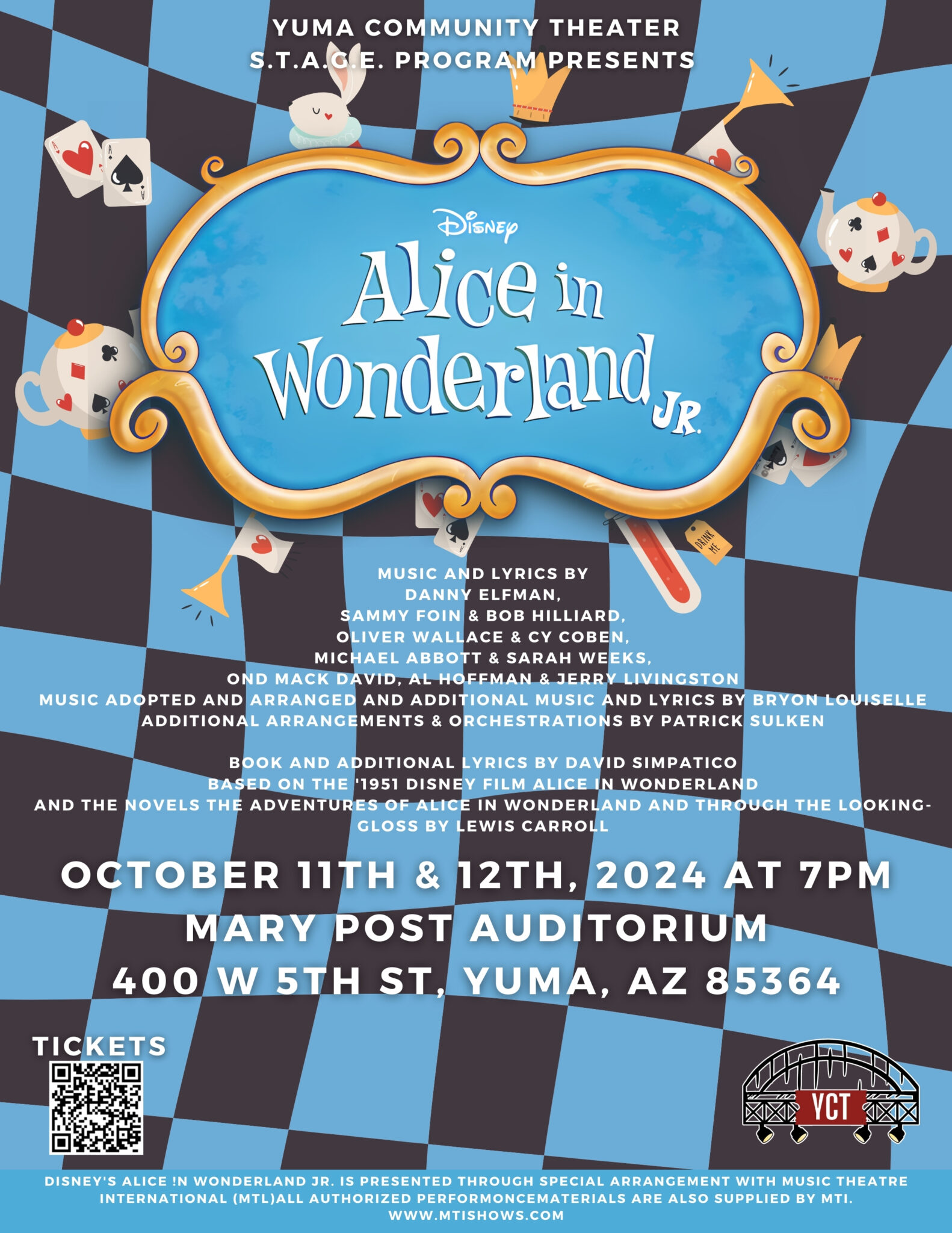 Disney’s Alice in Wonderland Jr – KYMA Events