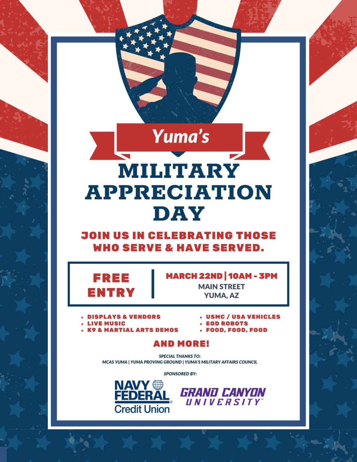 YUMA MILITARY APPRECIAITON DAY – KYMA Events